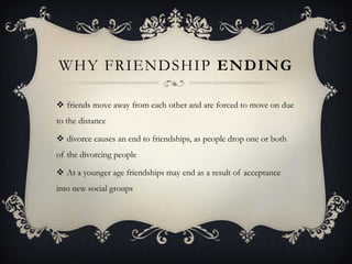 friendship | PPTX
