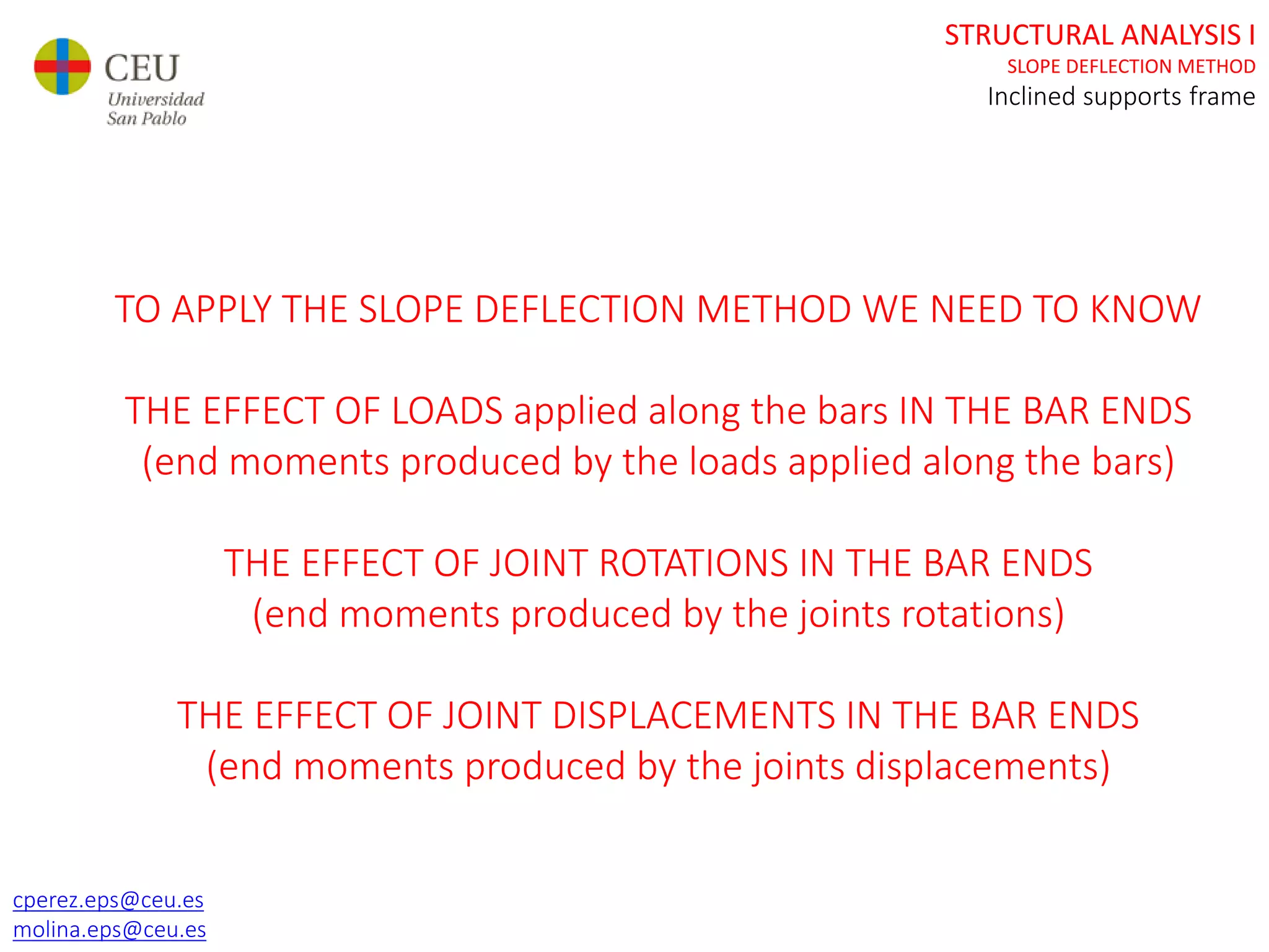 Ae1 20 21_sb_s_inclined supports frame_slope deflection_ | PPTX