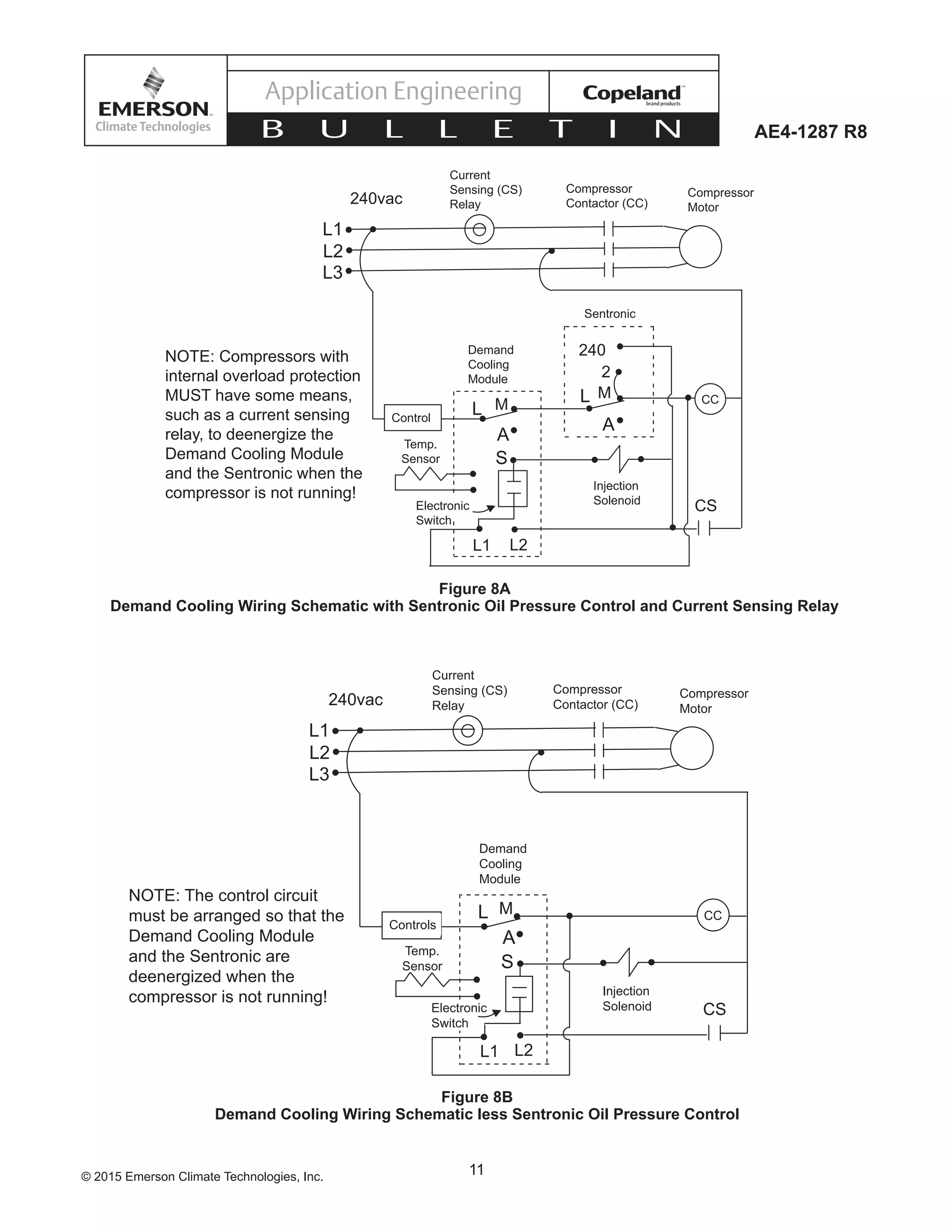 Ae1287 copeland discus-compressors-with-demand-cooling-system | PDF ...