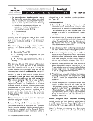 Ae1287 copeland discus-compressors-with-demand-cooling-system | PDF ...