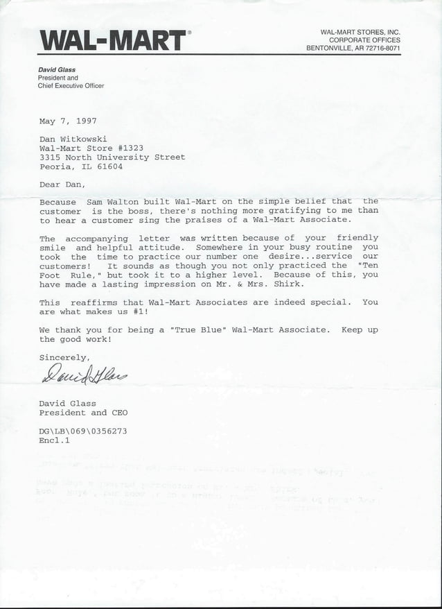 Walmart CEO Letter | PDF