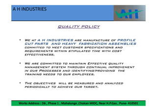 company profile | PDF