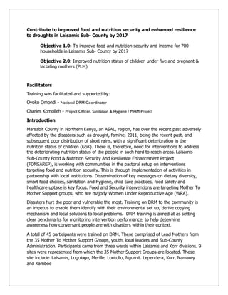 ToT-DRR REPORT | PDF