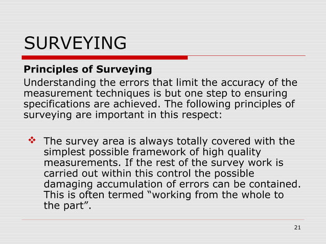 surveying- lecture notes for engineers | PPT