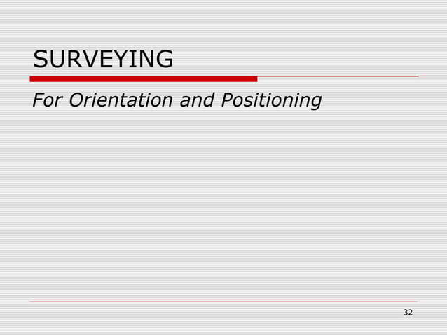 surveying- lecture notes for engineers | PPT