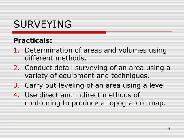 surveying- lecture notes for engineers | PPT