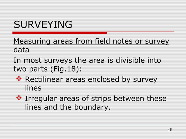 surveying- lecture notes for engineers | PPT
