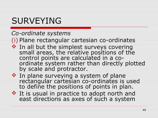 surveying- lecture notes for engineers | PPT