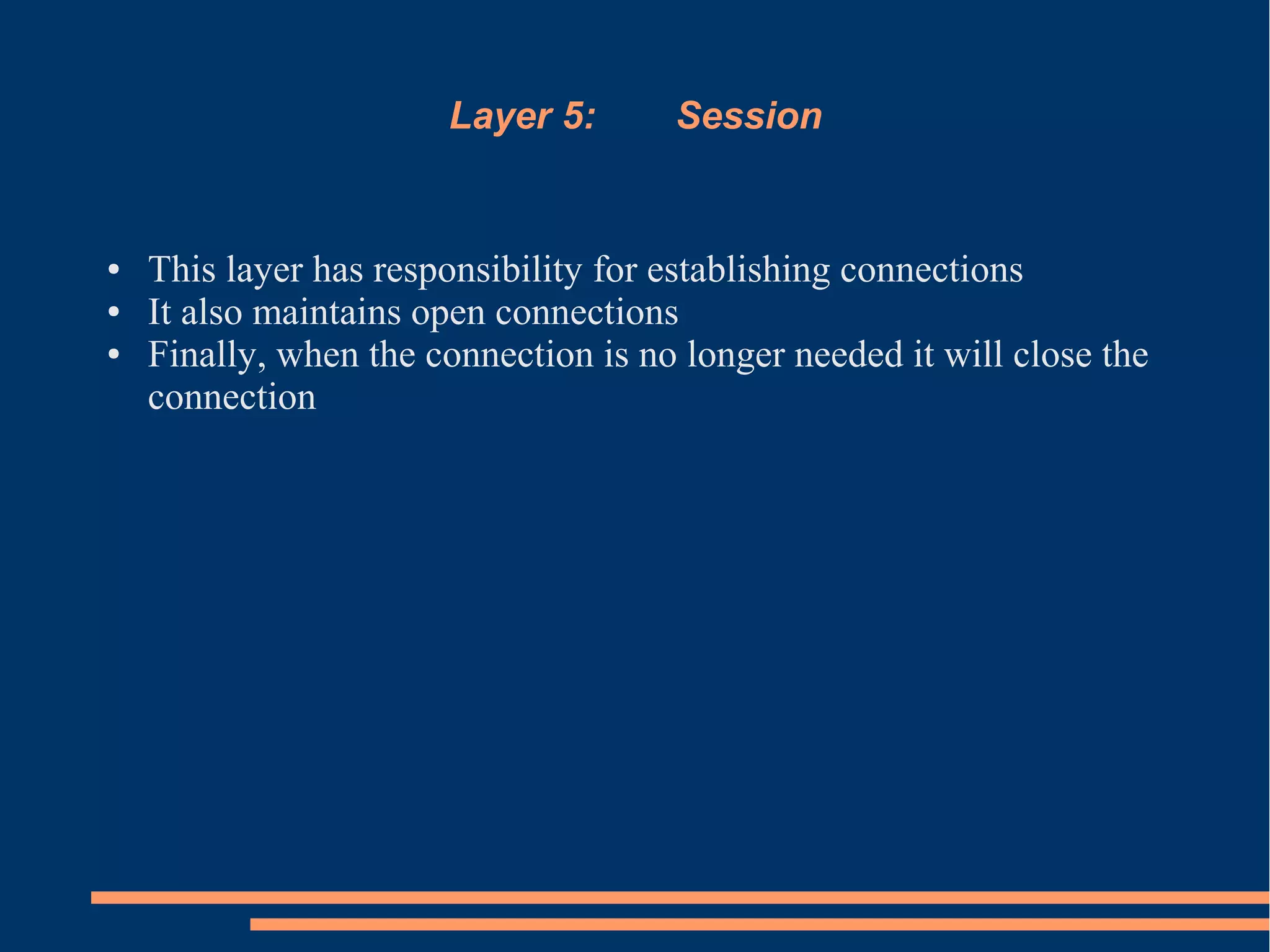 OSI 7 Layer model | ODP