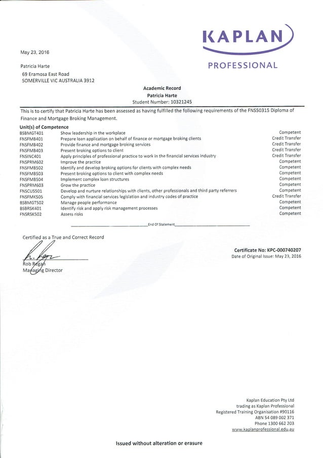 Diploma Cert | PDF