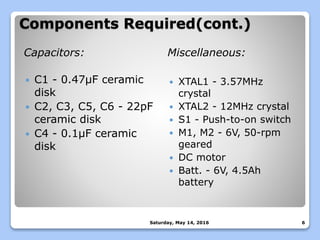 Cell Phone Operated Land Rover | PPTX | Smartphones | Consumer Electronics