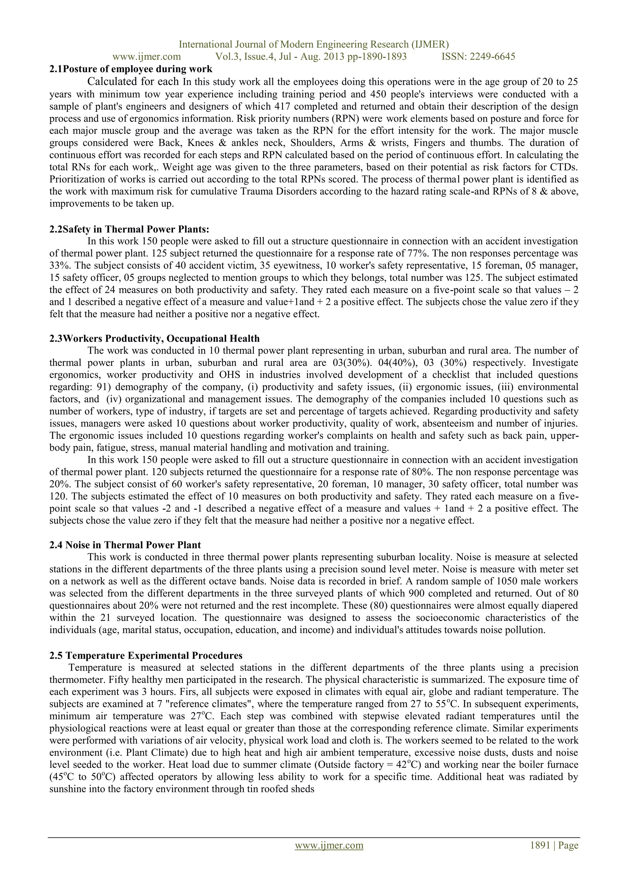 A Total Ergonomics Model for integration of health, safety and work to ...