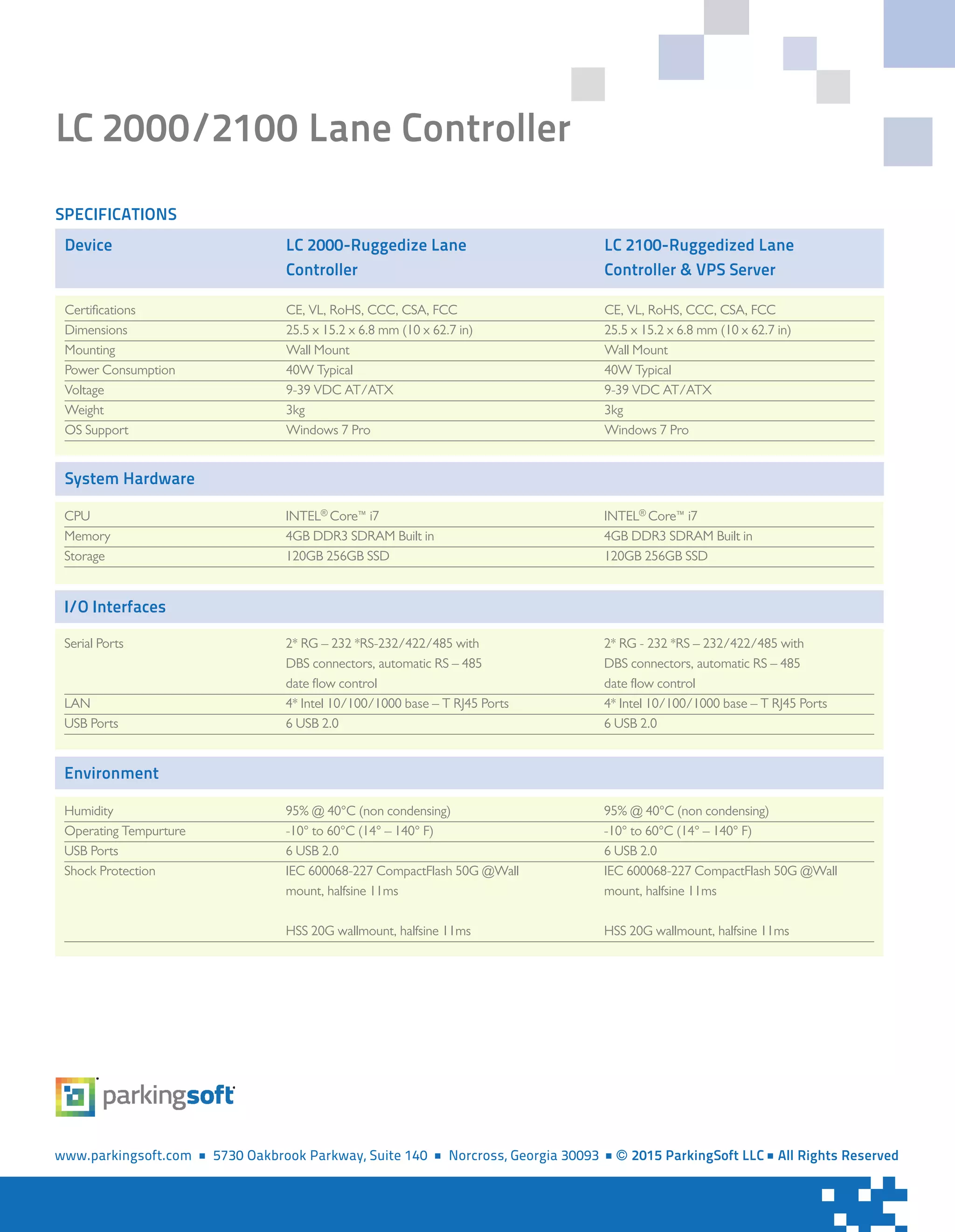 Lane Controller LC2000:2100 | PDF | Computer Networking | Computing