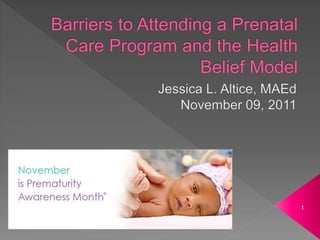 Prenatal Care Powerpoint | PPTX