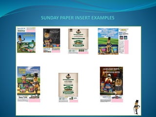 SUNDAY PAPER INSERT EXAMPLES B | PPT
