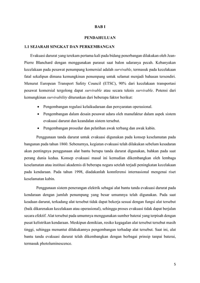 Studi Sertifikasi Emergency Floor Path berdasarkan RTCA DO-160E | PDF