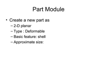 abaqus lecture 2 | PPT