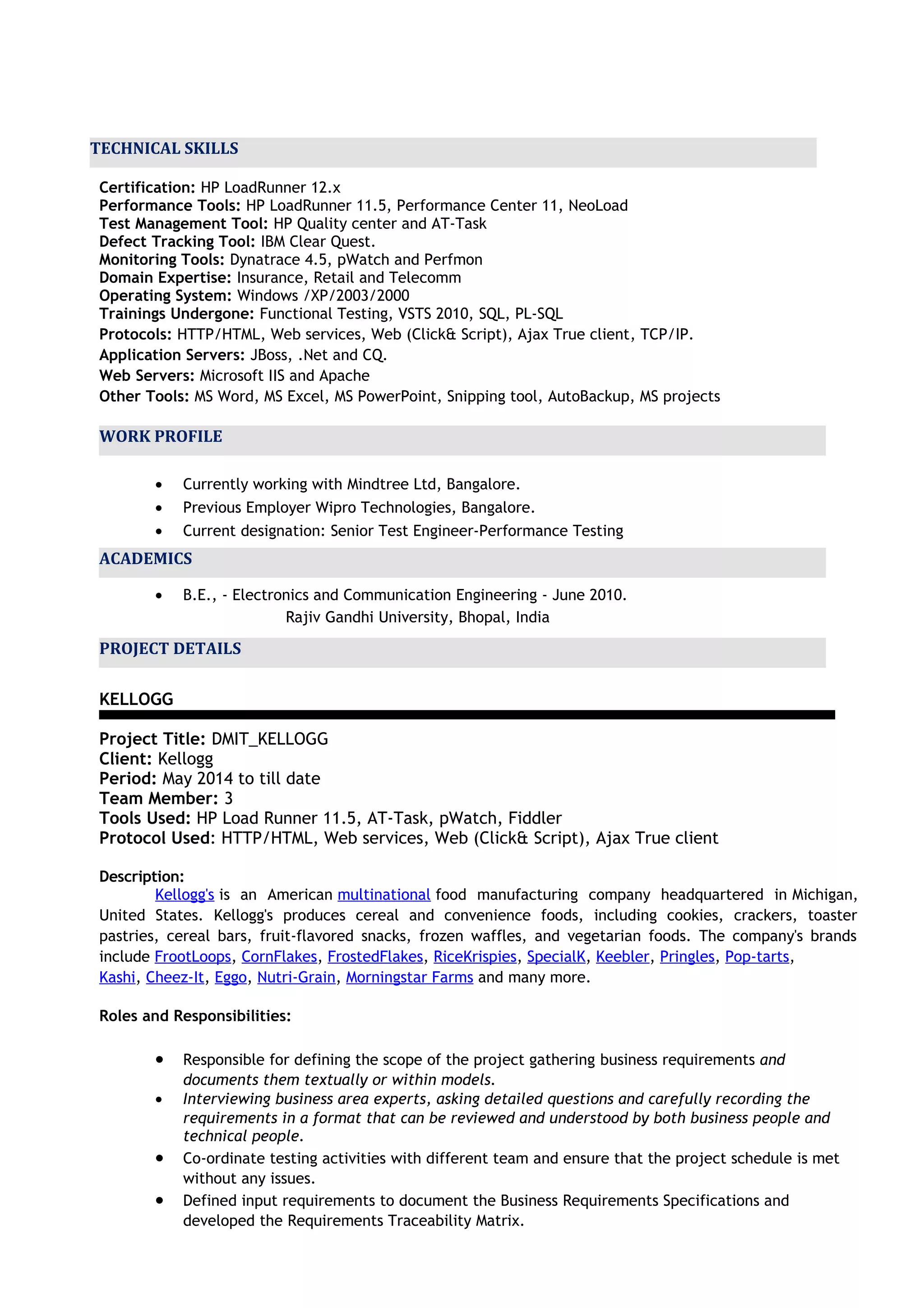 SuchhandaDey_Exp_Resume | DOC | Computer Software and Applications | Computing