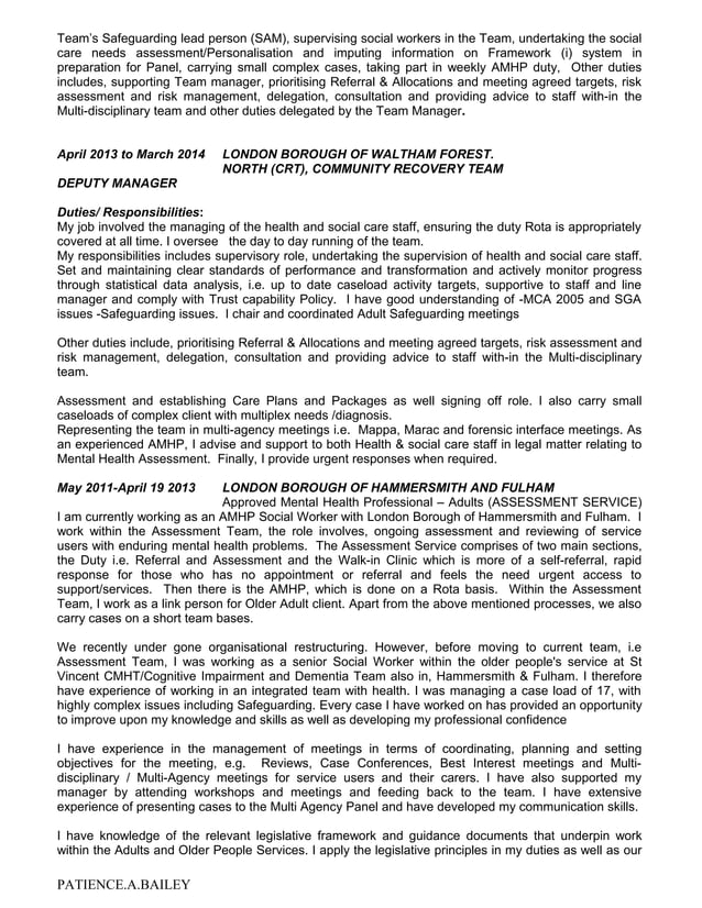 PATIENCE BAILEY-_CV_2015[1].2 PATIENCE | DOC