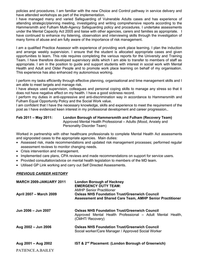 PATIENCE BAILEY-_CV_2015[1].2 PATIENCE | DOC