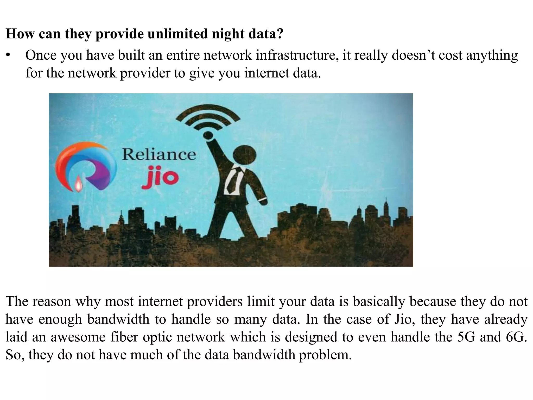 The Business Model Of Reliance Jio | PPTX