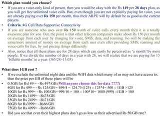 The Business Model Of Reliance Jio | PPTX