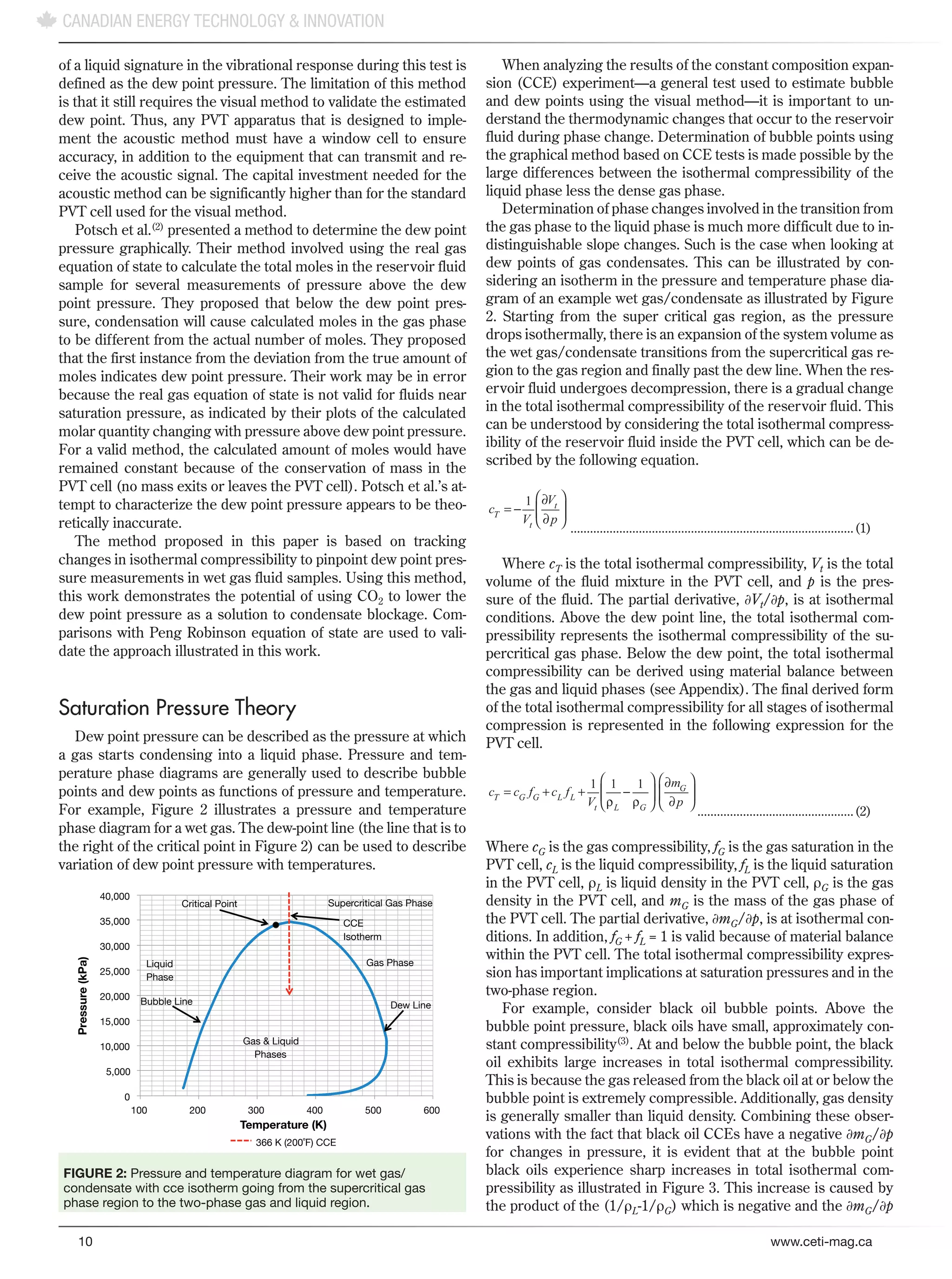 Peer Reviewed CETI 14-045: Experimental Investigation of Wet Gas Dew ...