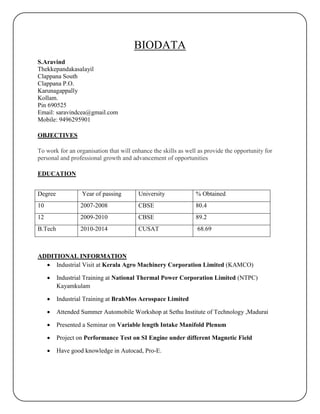 RESUME | PDF