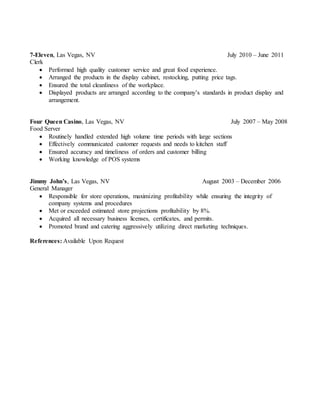 Joseph A. Razo Final Form Resume | PDF