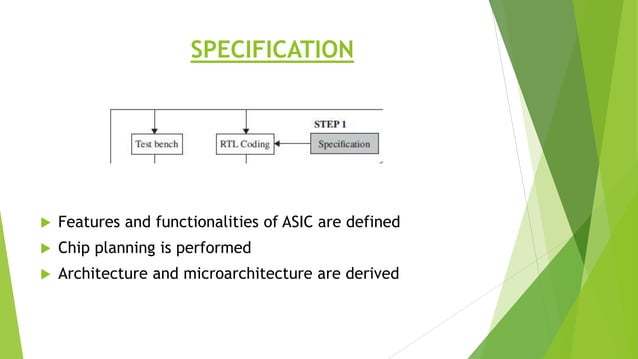 ASIC DESIGN FLOW | PPT