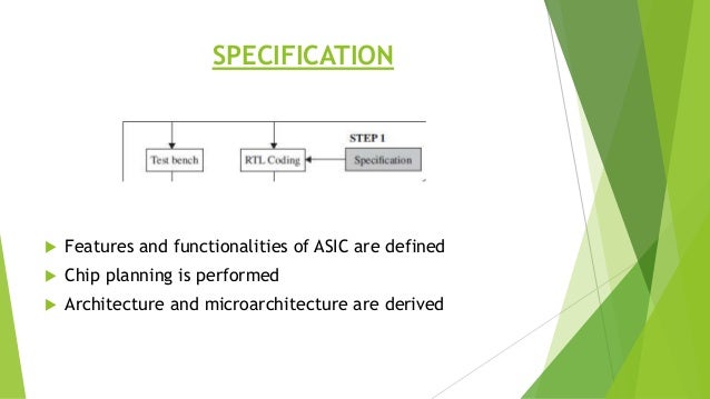ASIC DESIGN FLOW