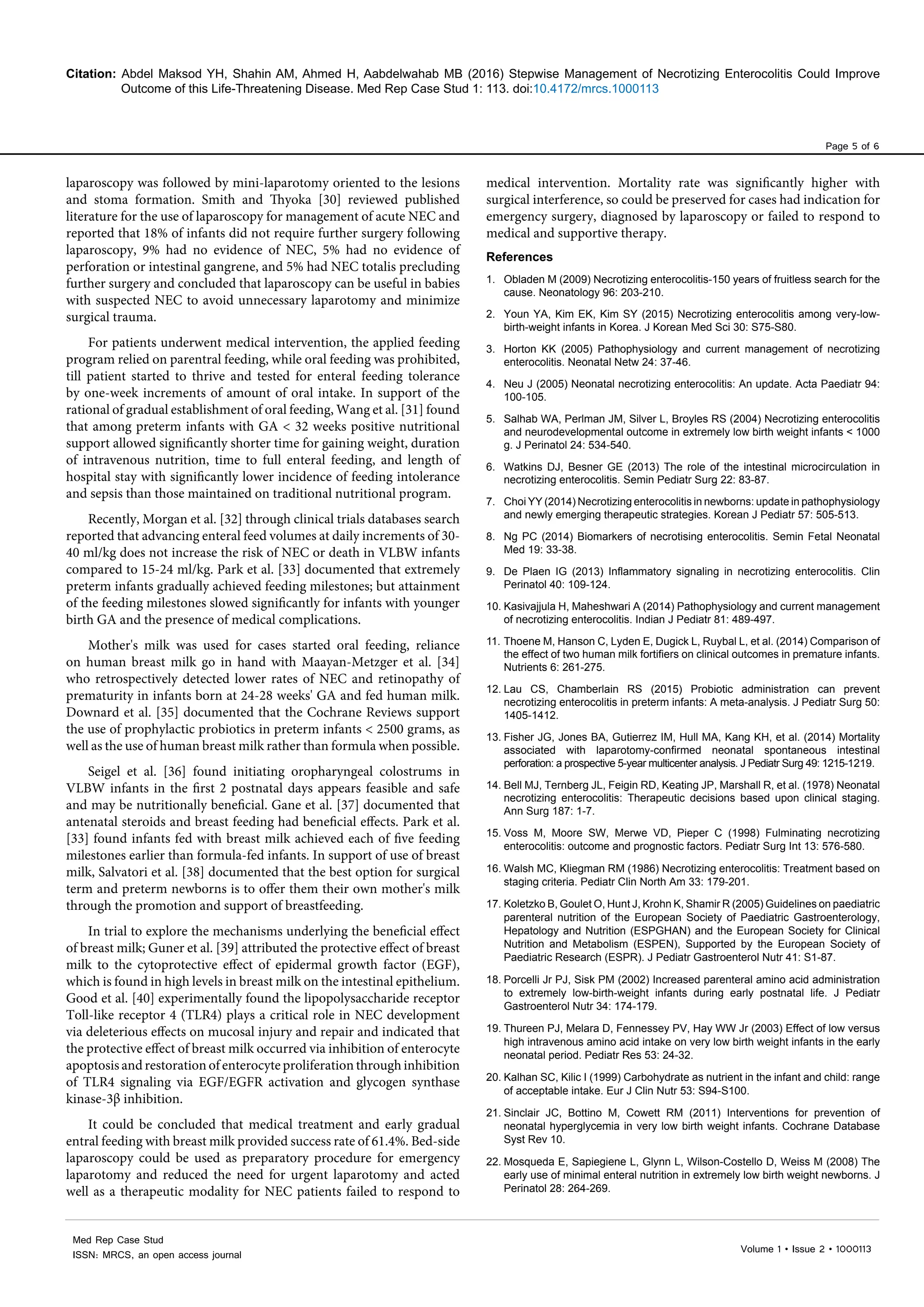 stepwise-management-of-necrotizing-enterocolitis-could-improve-outcome ...