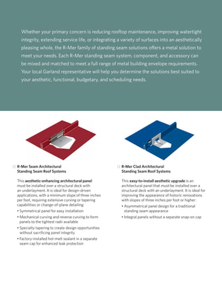 Garland Standing Seam Metal Brochure 2012 | PDF
