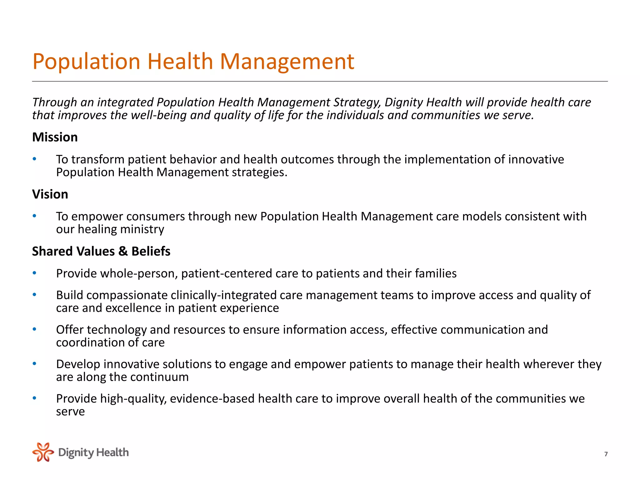 High Risk patient Groups presentation 20150123.1 | PPT