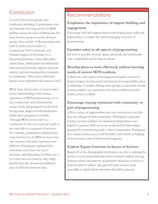 Focus Group Report | PDF