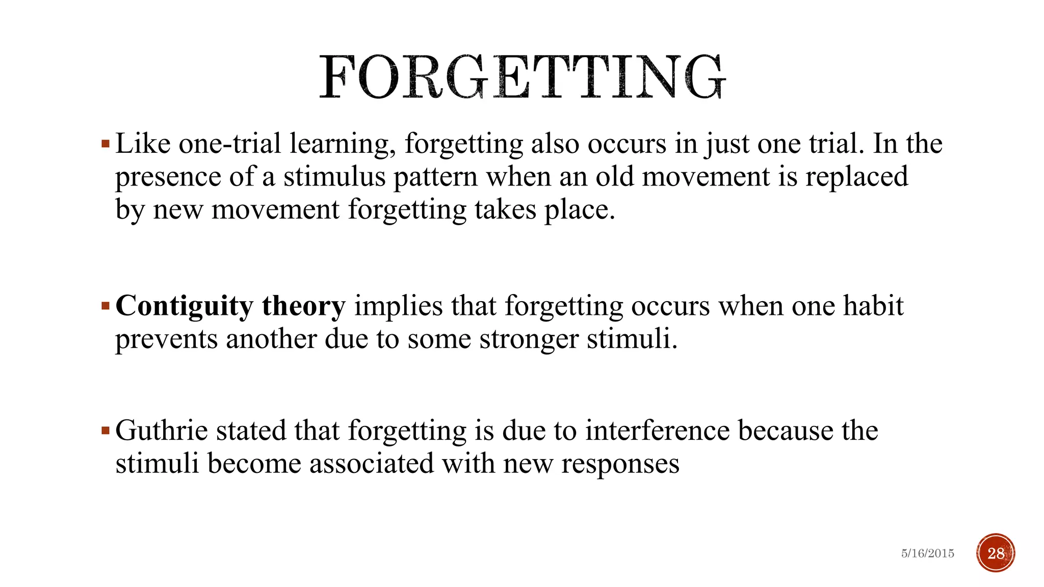GUTHRIE’S CONTIGUOUS CONDITIONING | PPTX