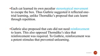 GUTHRIE’S CONTIGUOUS CONDITIONING | PPTX
