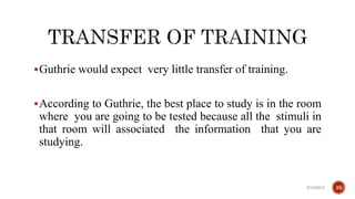 GUTHRIE’S CONTIGUOUS CONDITIONING | PPTX