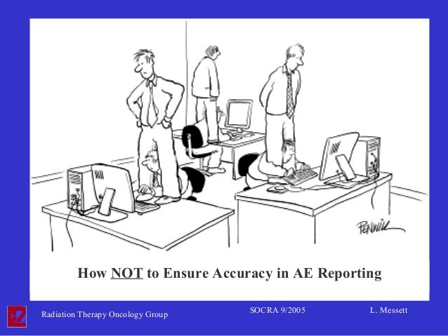 Adverse Event Reporting for Clinical Trials 9.23.05