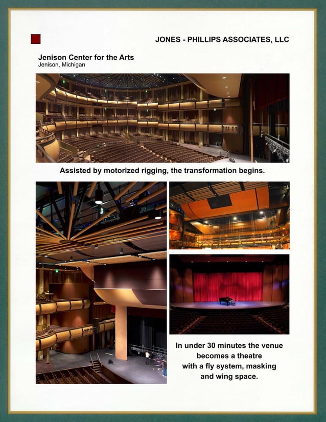 Jenison Center for the Arts | PDF | Musicals | Genres