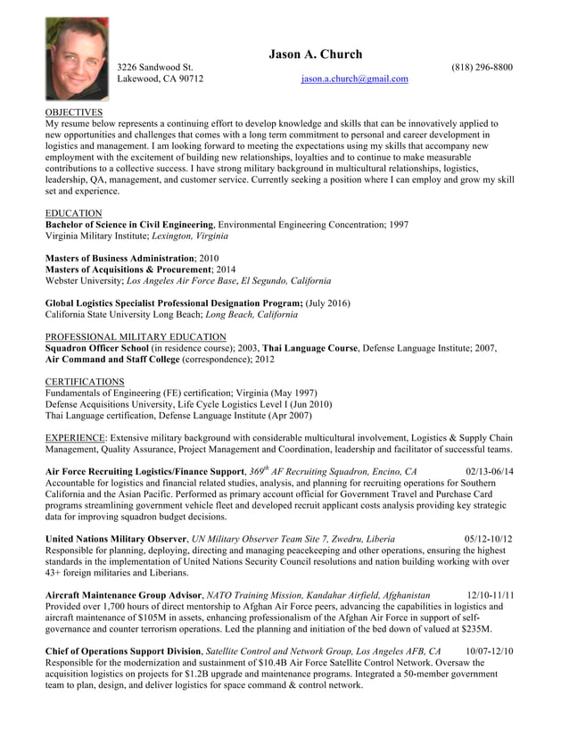 Resume - Jason Church | PDF