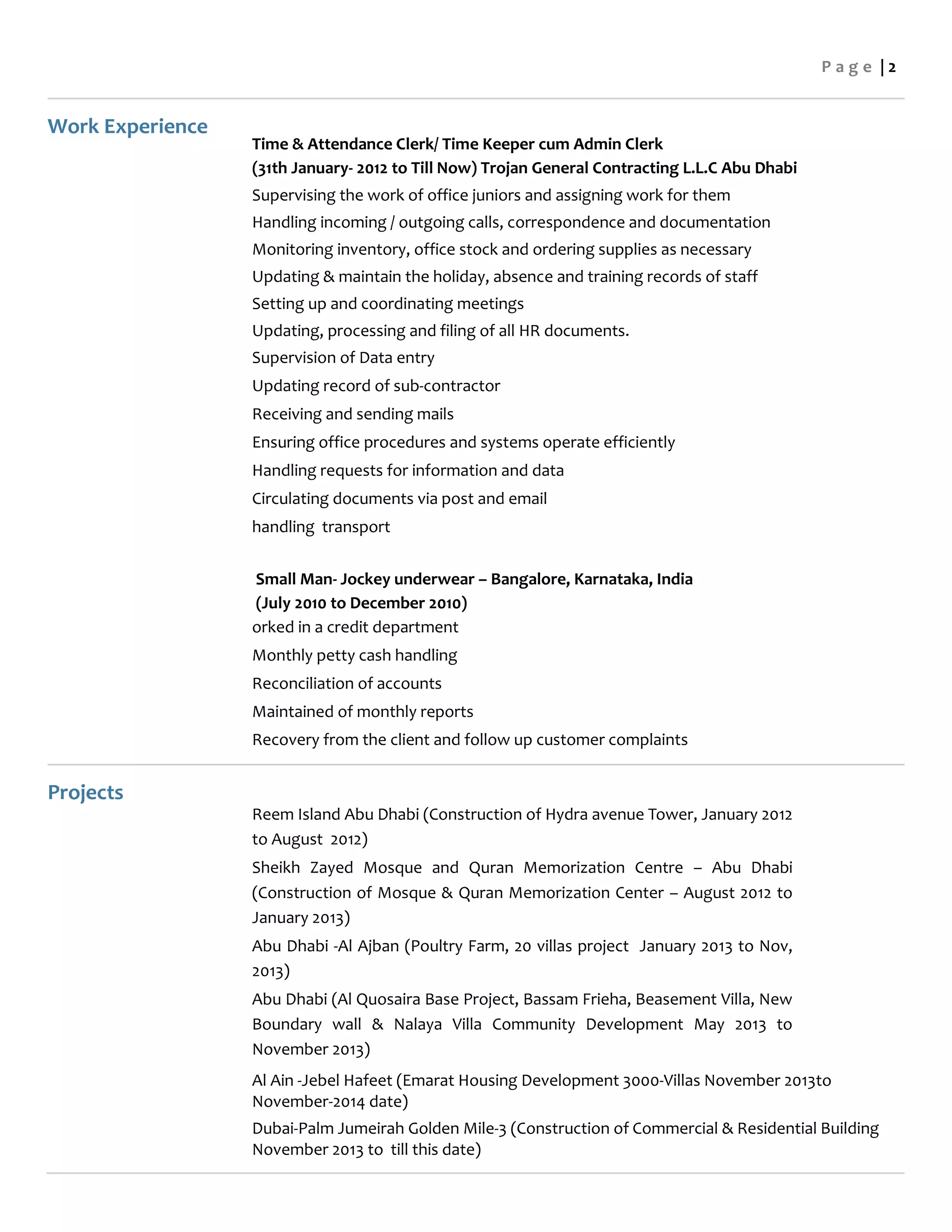 Imthiyaz A M - CV | PDF