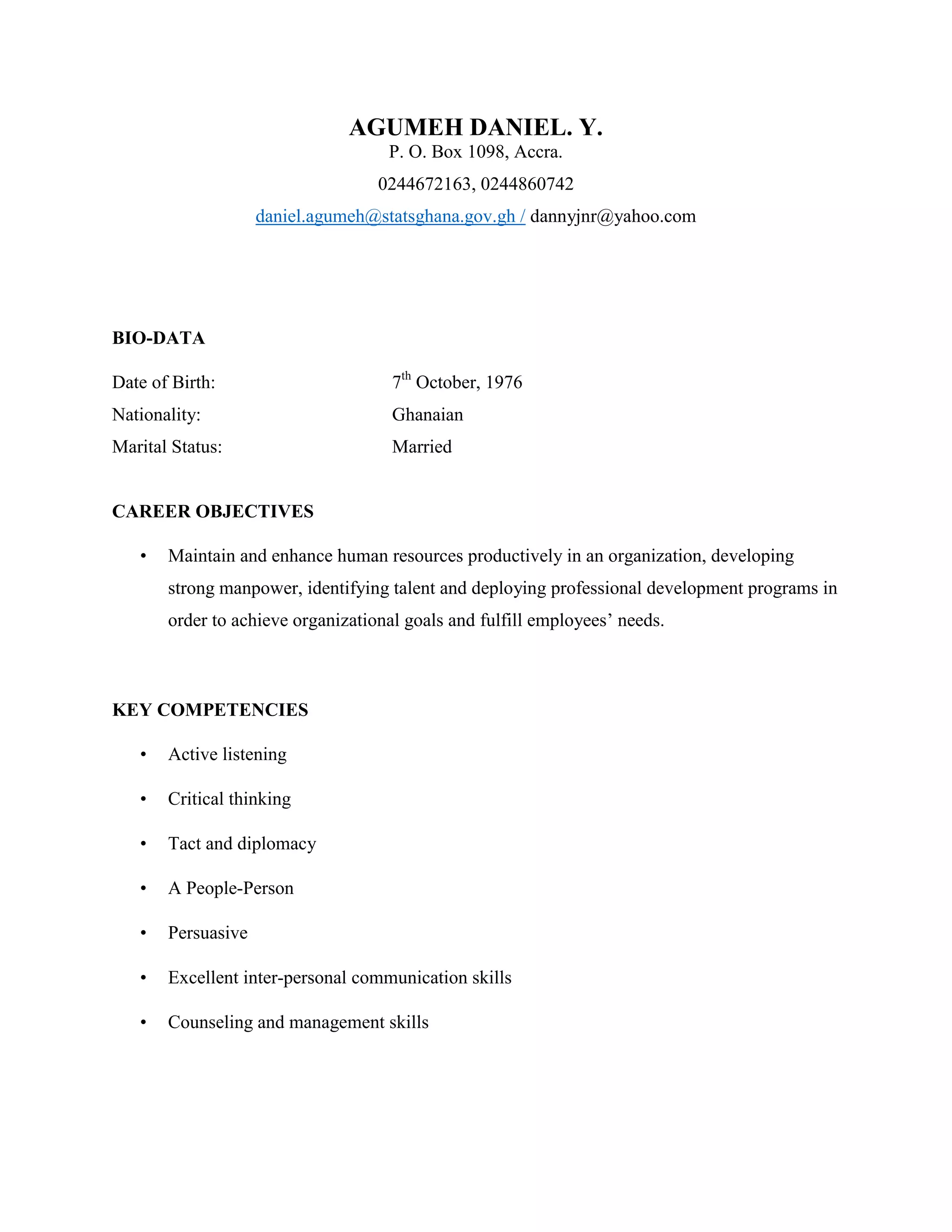 new cv PDF | PDF
