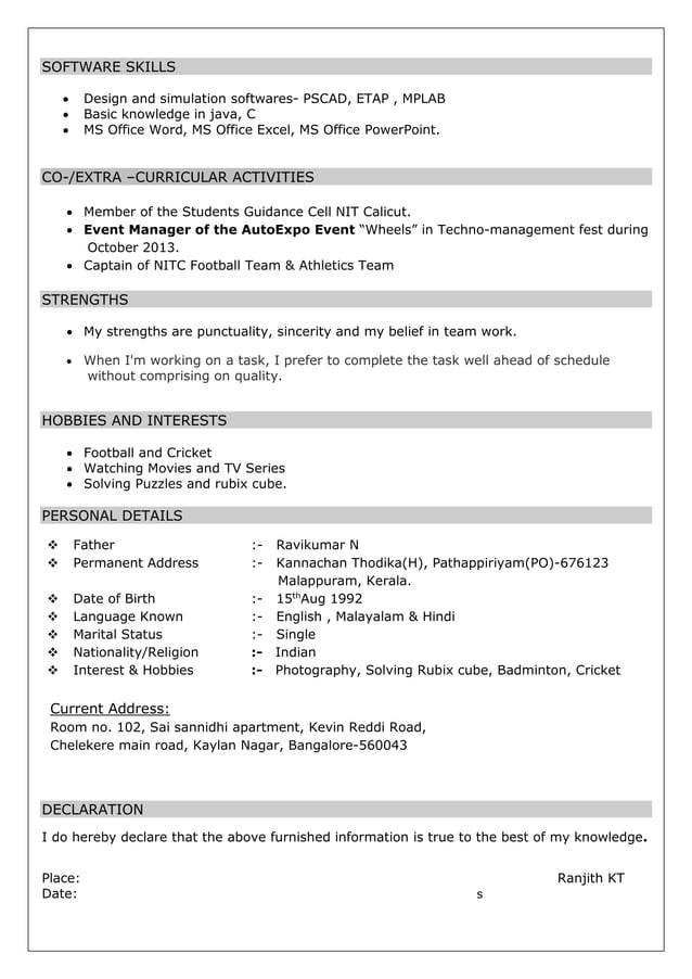 Resume' | PDF | Careers