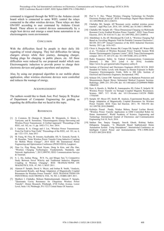 Wireless electricity seminar govt poly Kalamassery | PDF