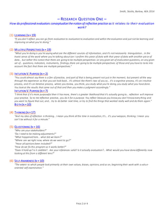 Reflective Practice, Collaboration, and Stakeholder Communication ...