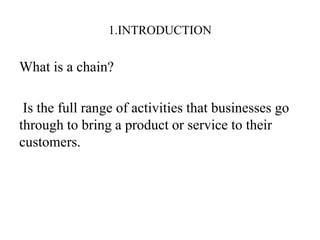 How could the linkage between upstream and downstream value chain ...