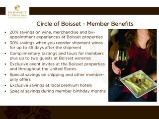 Circle of Boisset Wine Club Presentation updated 9.15