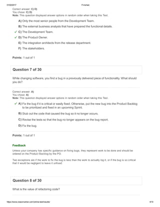 CertificationScrumDevloper | PDF