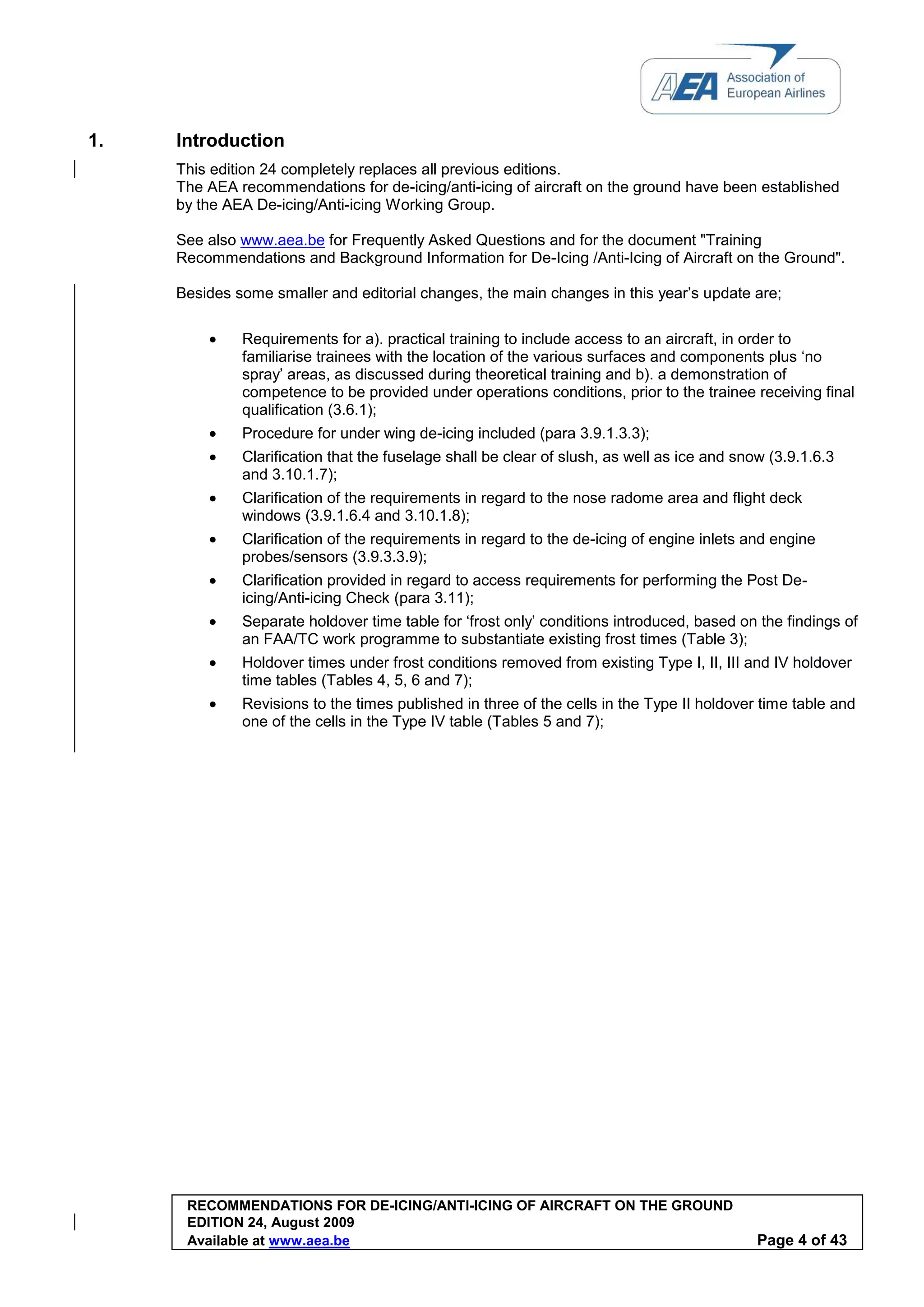 Aea Deicing V24 Revb | PDF
